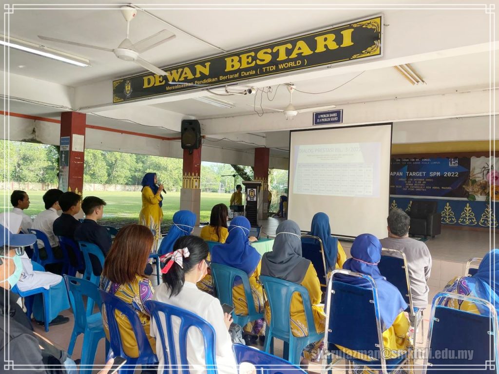 HARI BICARA AKADEMIK DAN PENETAPAN TARGET SPM 2022 – SMKTTDI