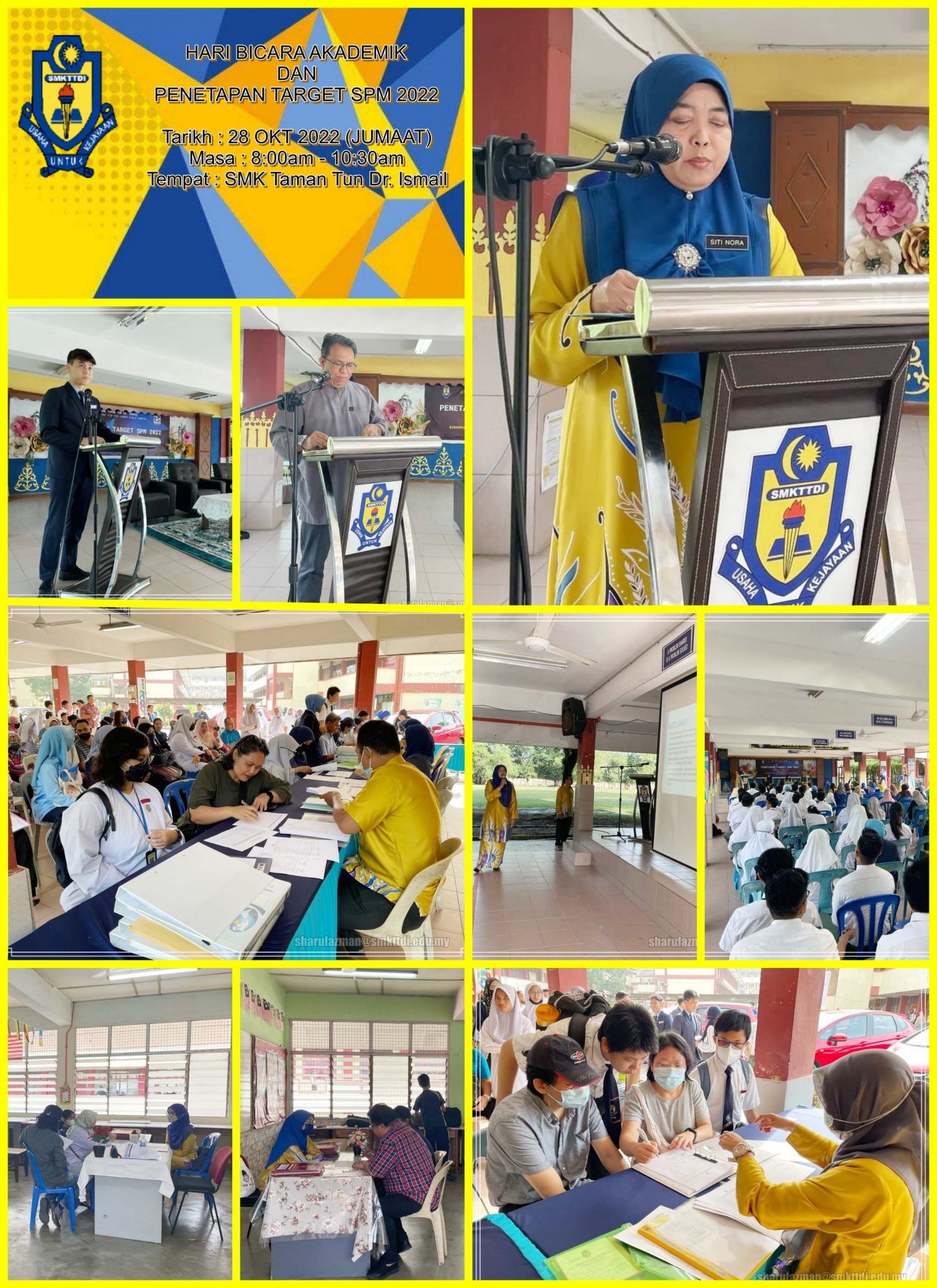 HARI BICARA AKADEMIK DAN PENETAPAN TARGET SPM 2022 – SMKTTDI