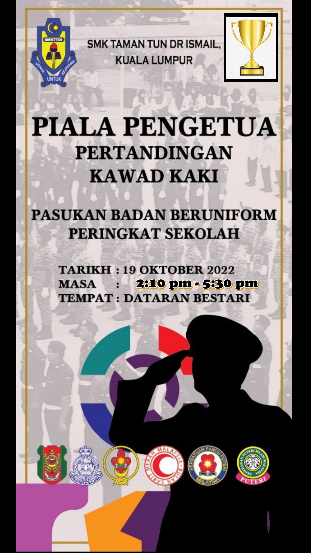 PIALA PENGETUA – SMKTTDI